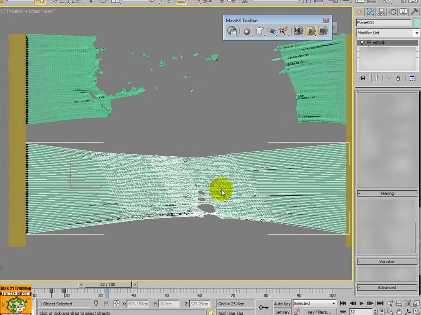 3dsmax 2013 Cloth in PhysX v.4.0 Italiano_cd front - TurboSquid 673845