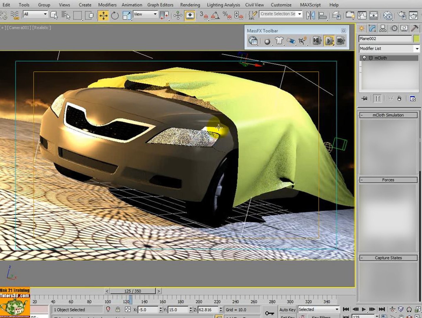 3dsmax 2013 Cloth in PhysX v.4.0 Italiano_cd front - TurboSquid 673845