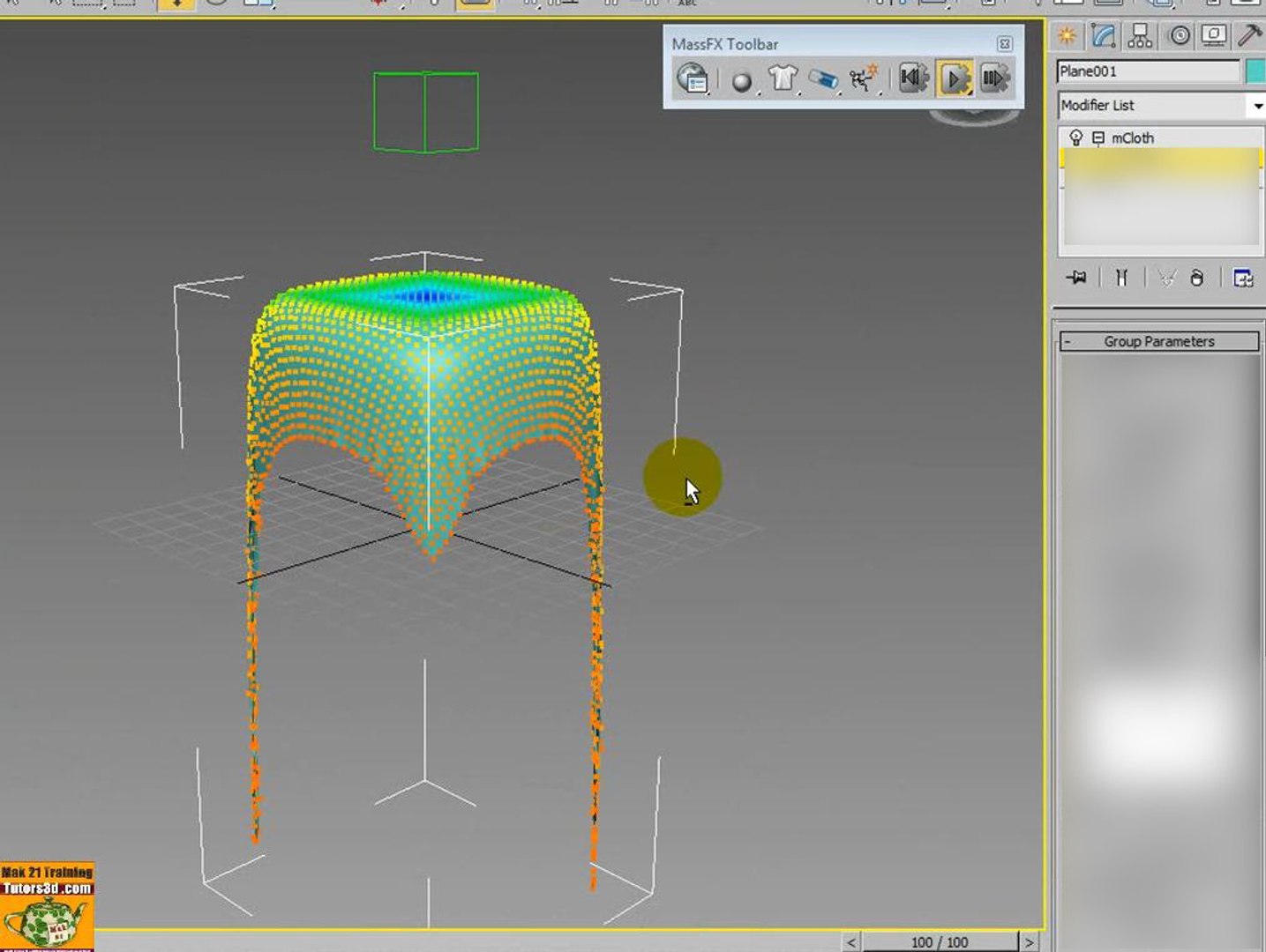 3dsmax 2013 Cloth in PhysX v.4.0 Italiano_cd front - TurboSquid 673845