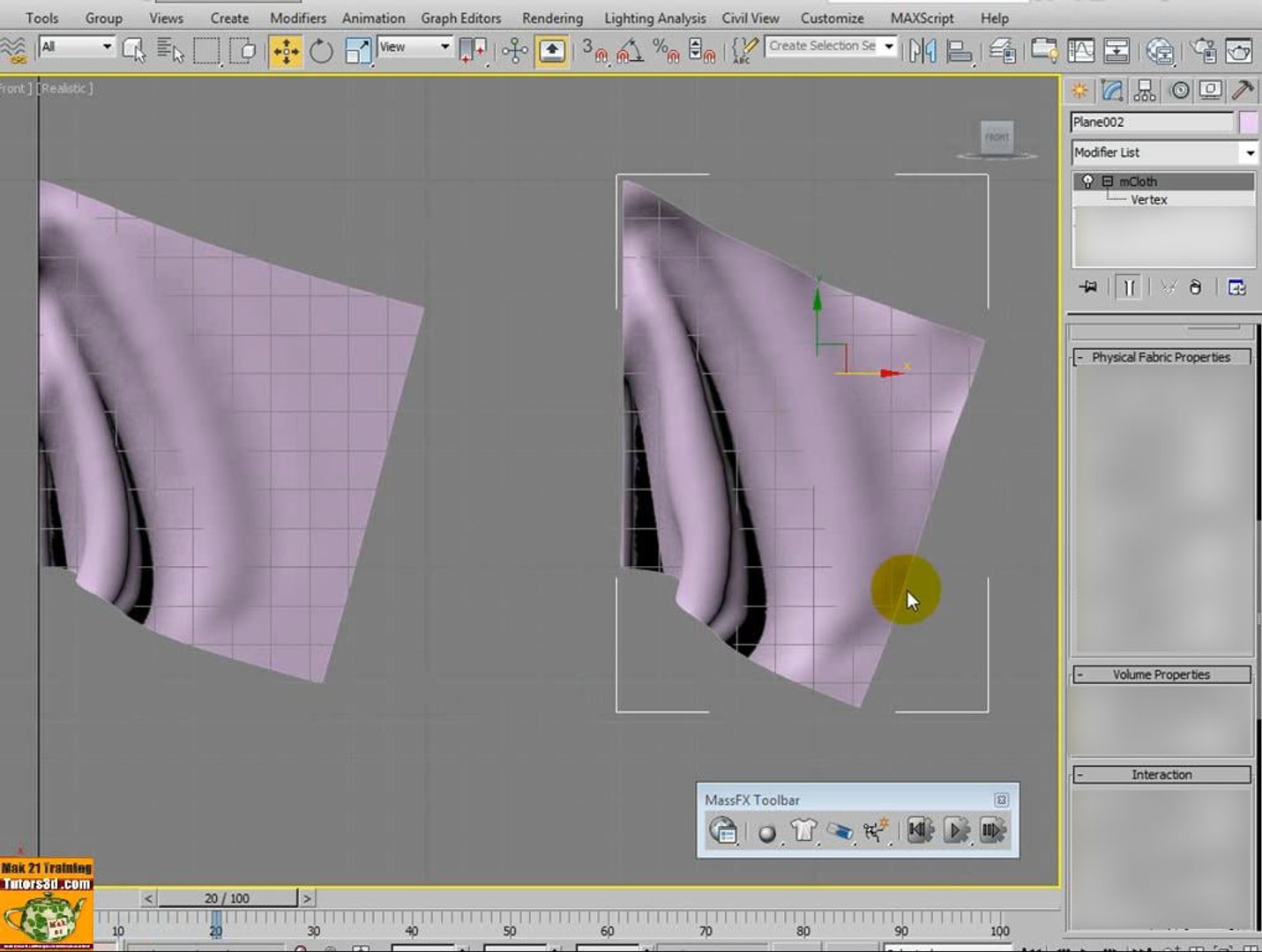 3dsmax 2013 Cloth in PhysX v.4.0 Italiano_cd front - TurboSquid 673845