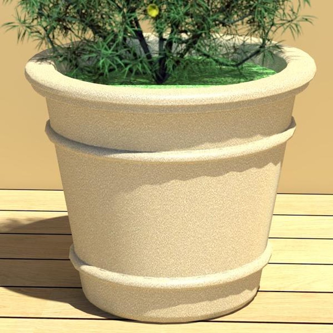 Garden_Planter - TurboSquid 682335