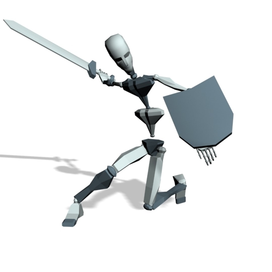 Knight Swing Attack Combo - TurboSquid 672566