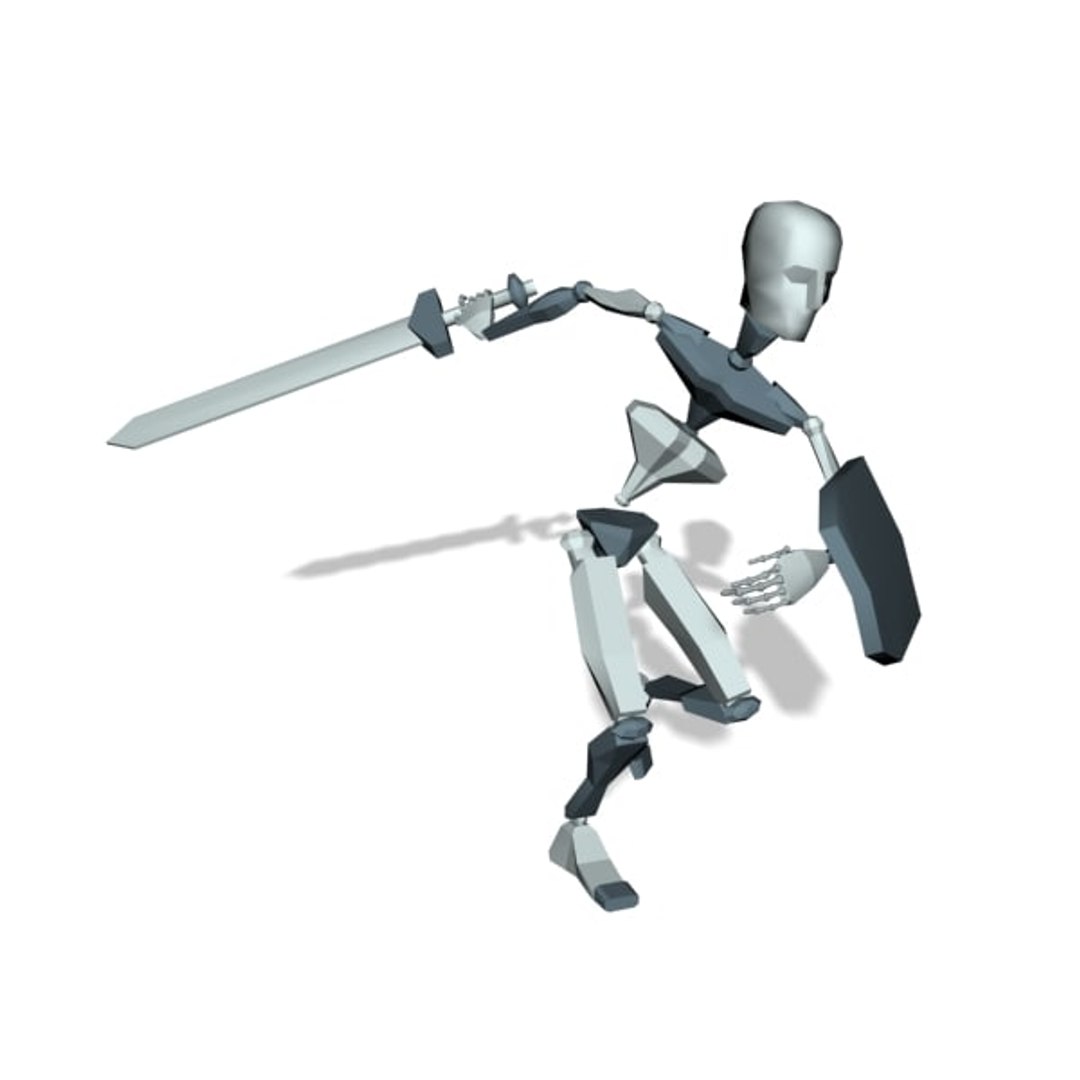 Knight Sprint Run - TurboSquid 672565