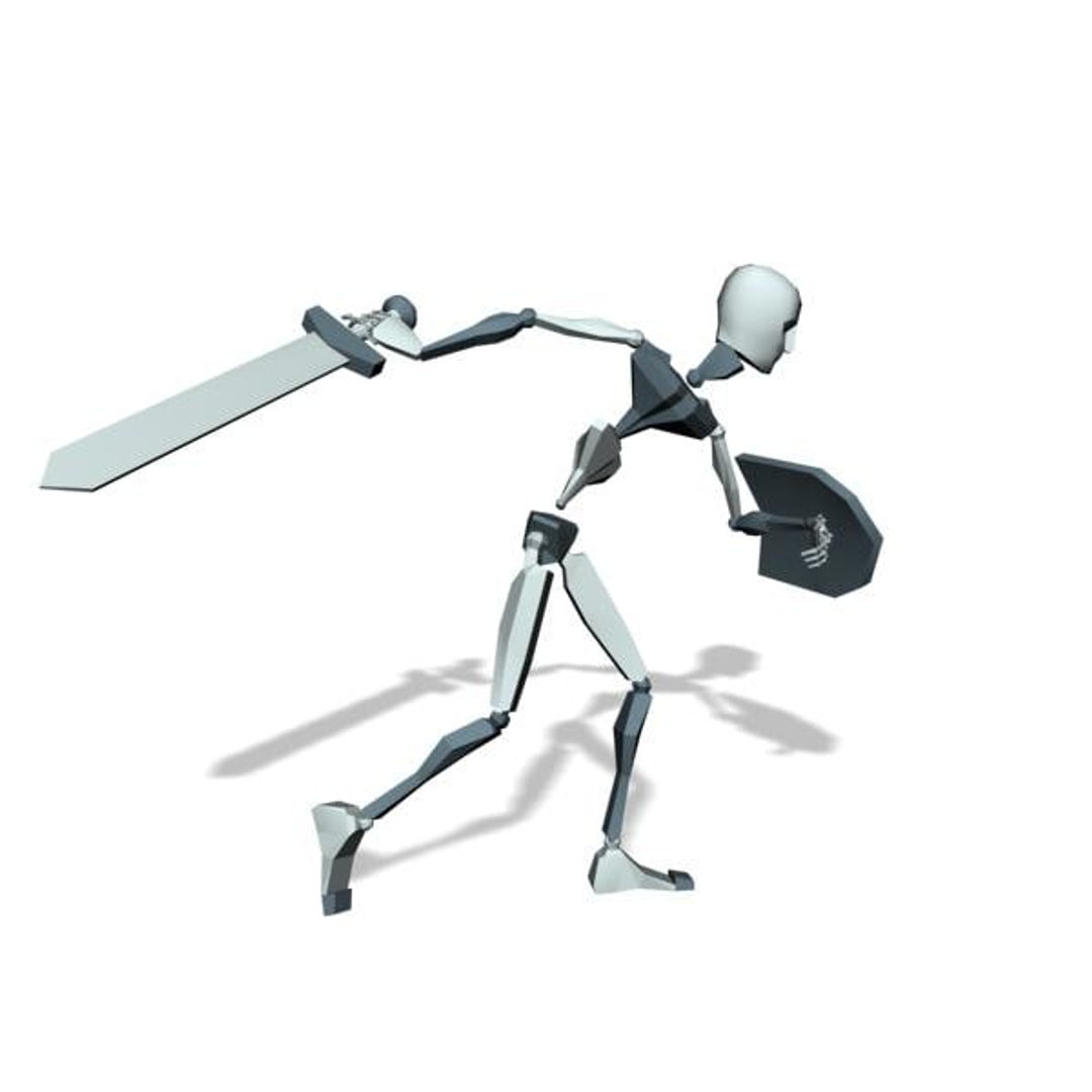 Knight Sprint Run - TurboSquid 672565