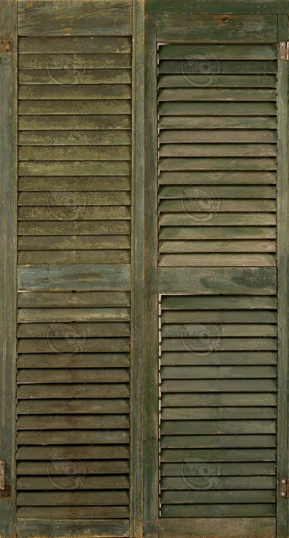 7 Old Shutter Texture Set - TurboSquid 691920
