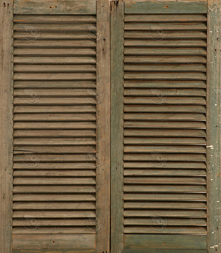 7 Old Shutter Texture Set - TurboSquid 691920