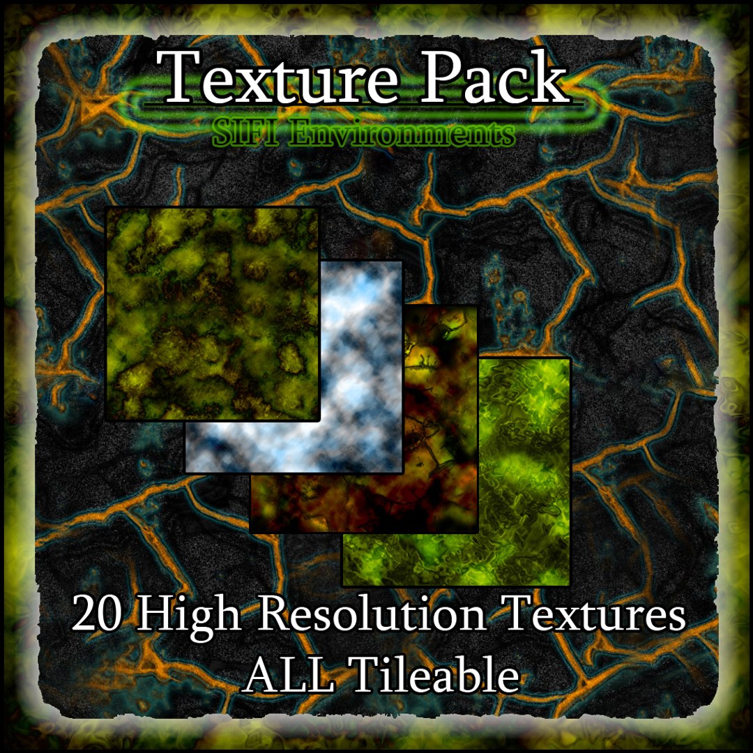 SIFI Texture Pack - TurboSquid 665603