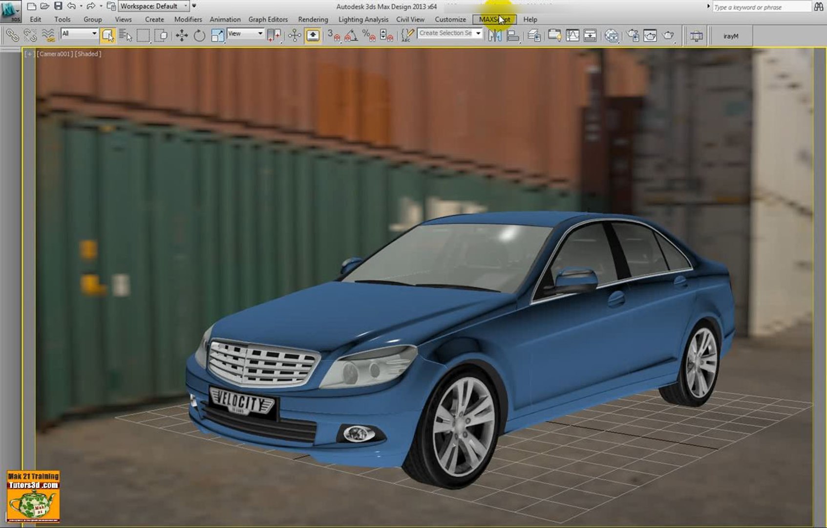 3ds max 2013 Iray Rendering Script cd front Vol 4 - TurboSquid 720718