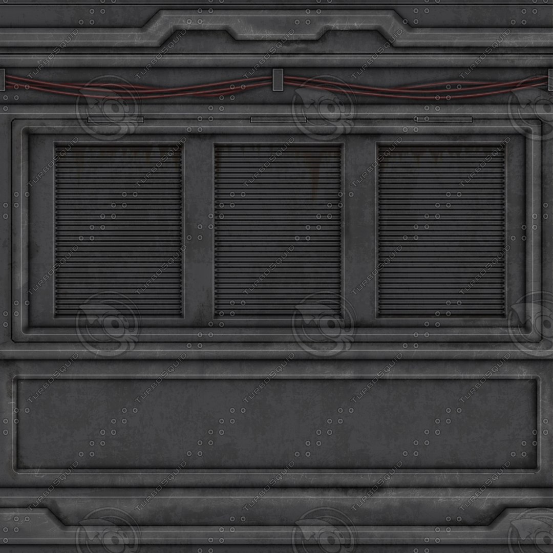 Scifi Wall Texture - TurboSquid 722394