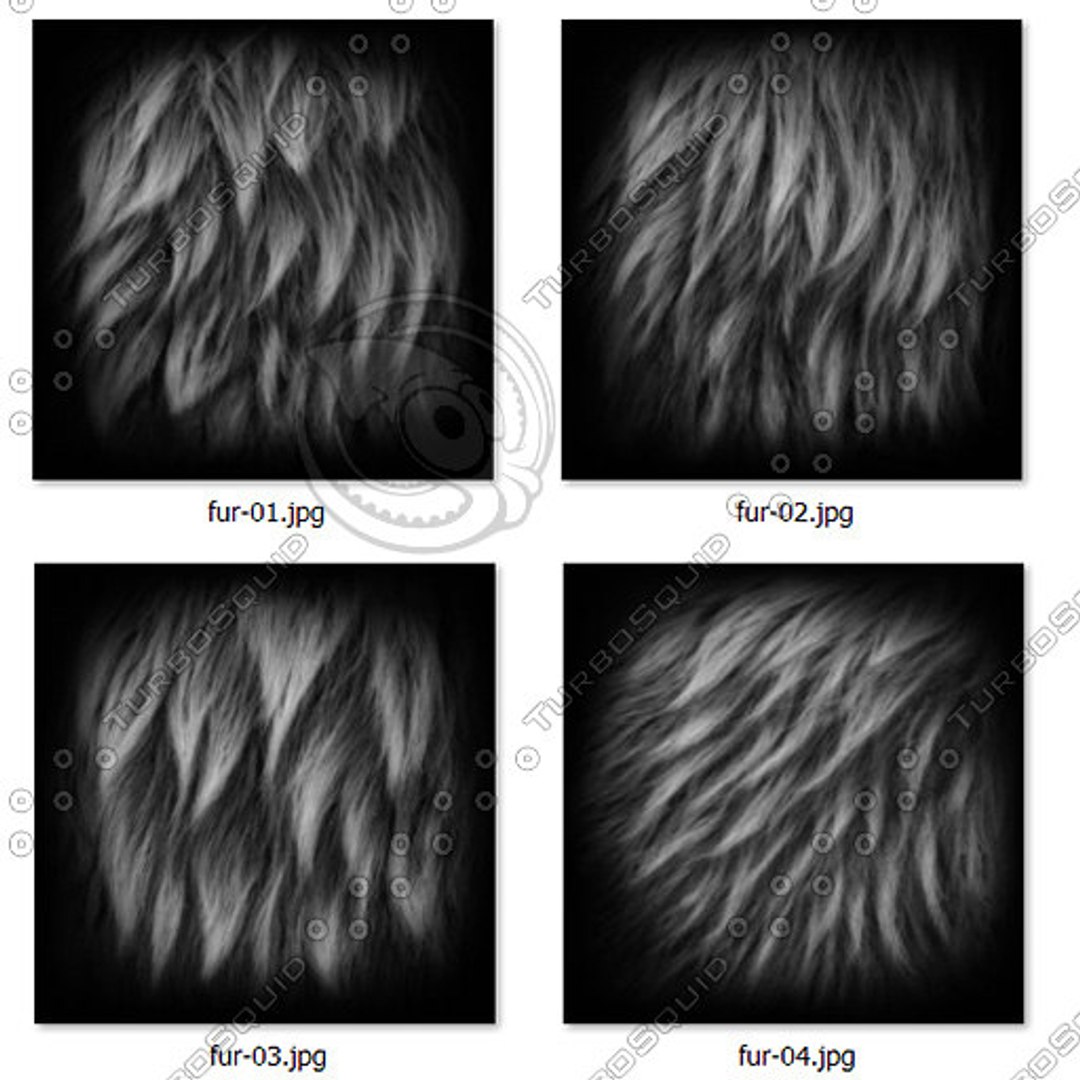 Animal Fur Alpha Brushes - TurboSquid 747599