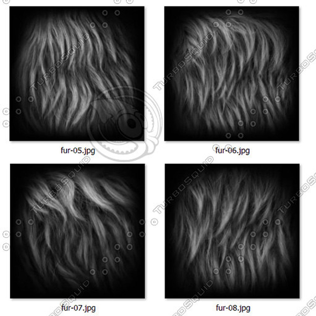 Animal Fur Alpha Brushes - TurboSquid 747599