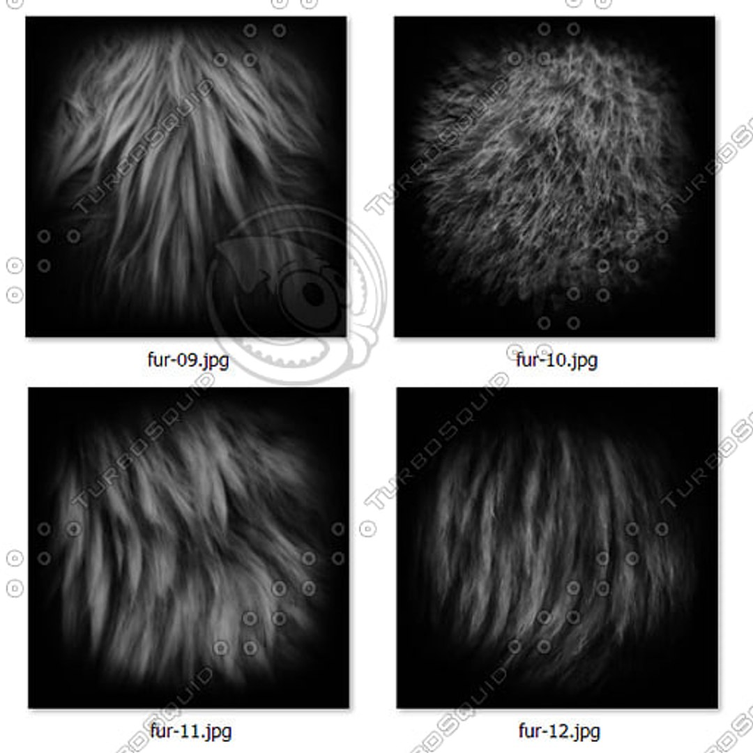 Animal Fur Alpha Brushes - TurboSquid 747599