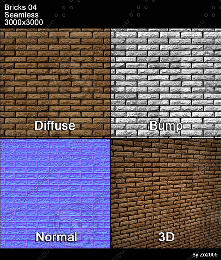 Bricks Seamless Texture 04 - TurboSquid 722480