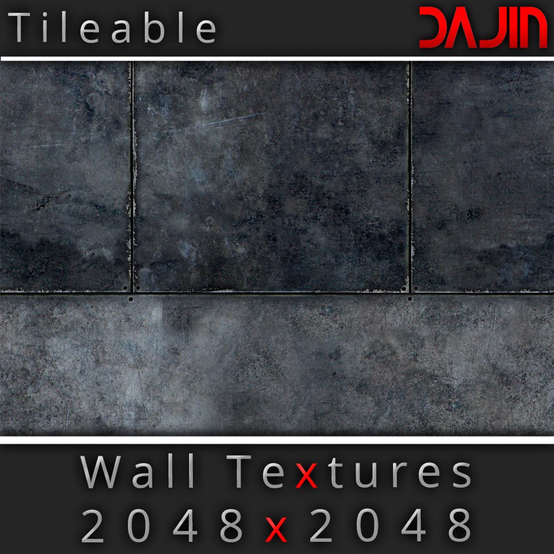 Metal Wall Tileable Nr 2 2048x2048 - TurboSquid 703143