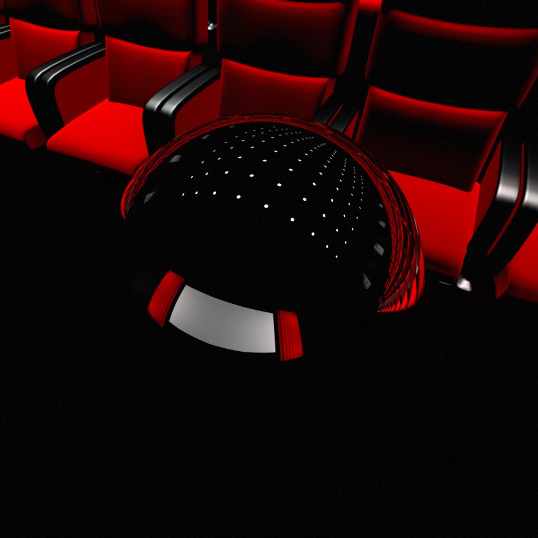 Movie Theater HDR 360 - TurboSquid 725750