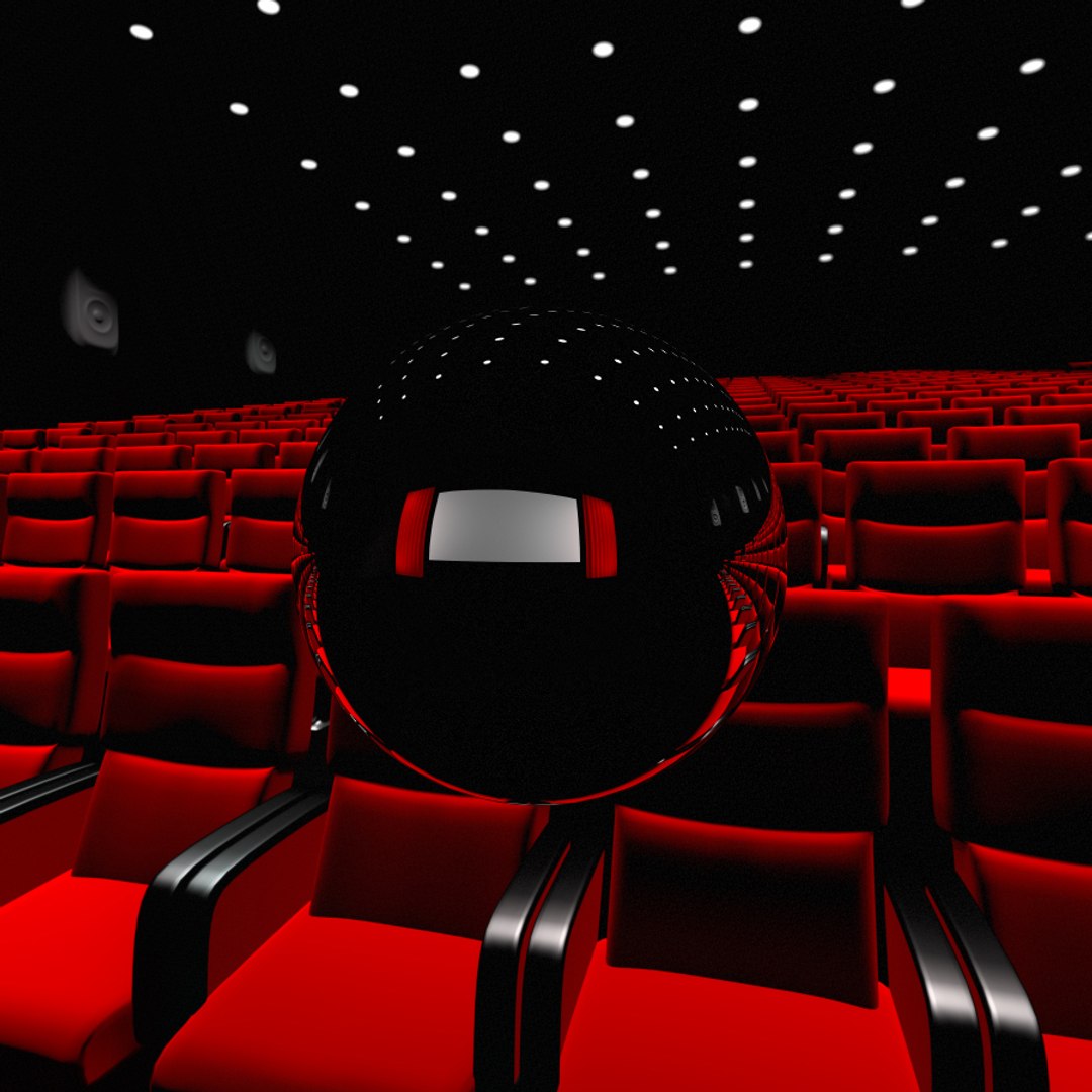 Movie Theater HDR 360 - TurboSquid 725750