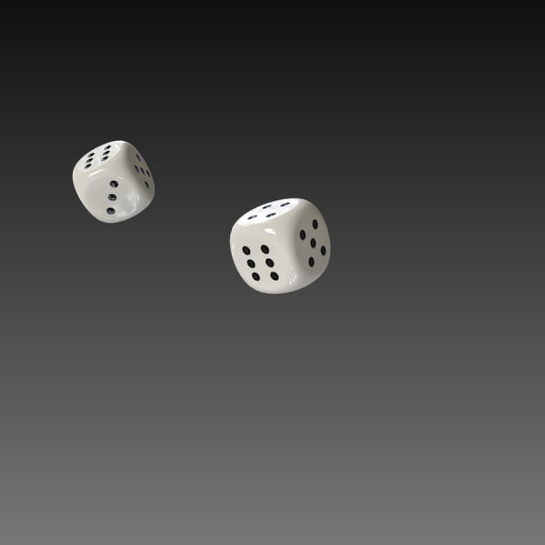 Dice Drop Animation Physics - TurboSquid 732853