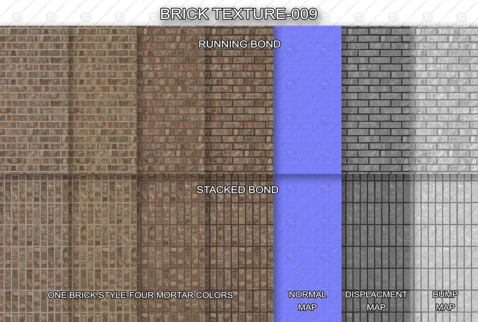 Brick Texture Collection-2 - TurboSquid 741666