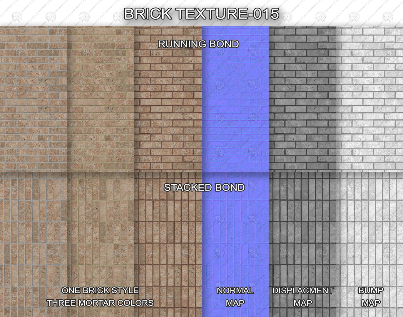 Brick Texture Collection 3 - TurboSquid 744556