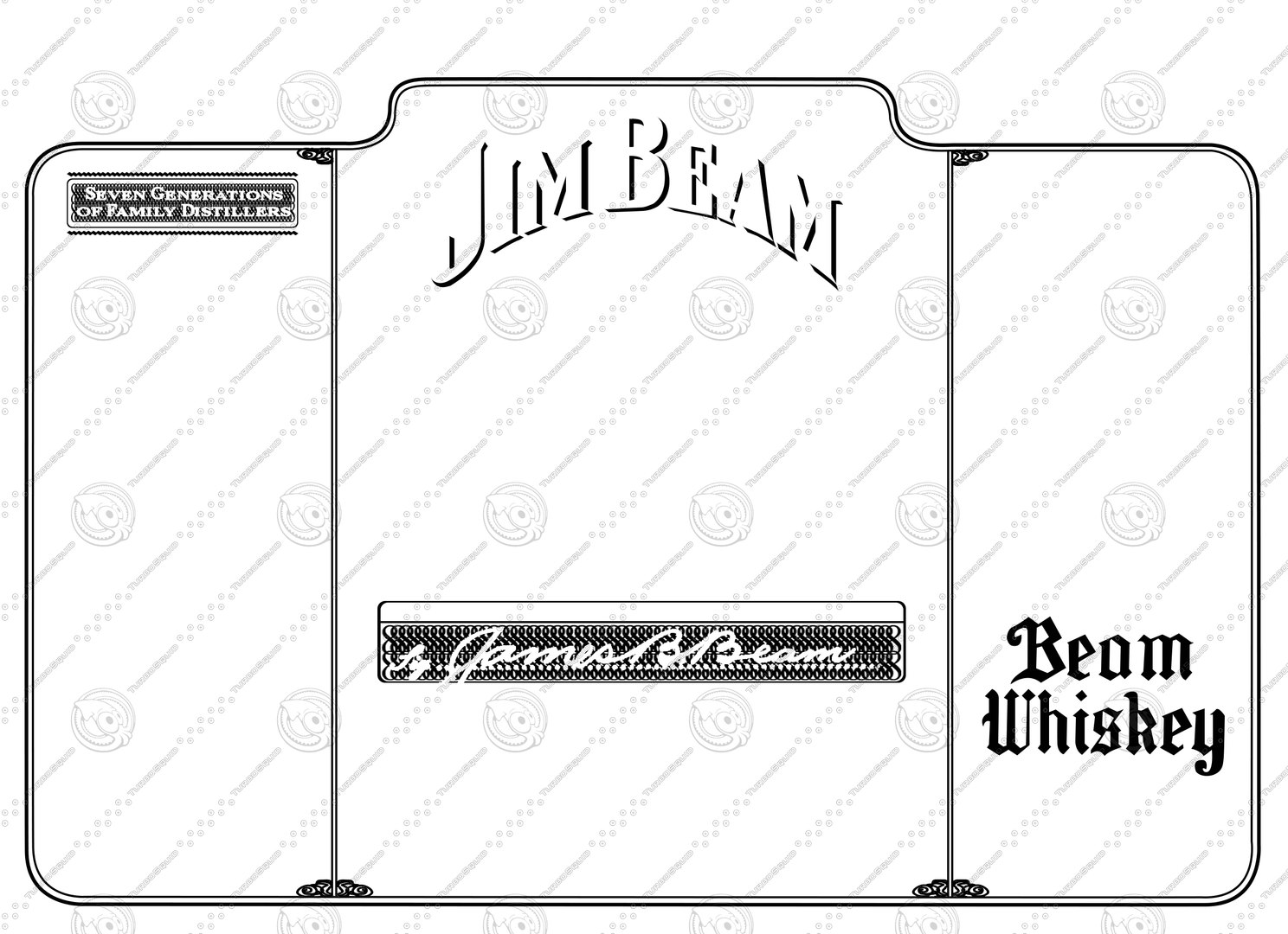 Jim Beam - TurboSquid 744223