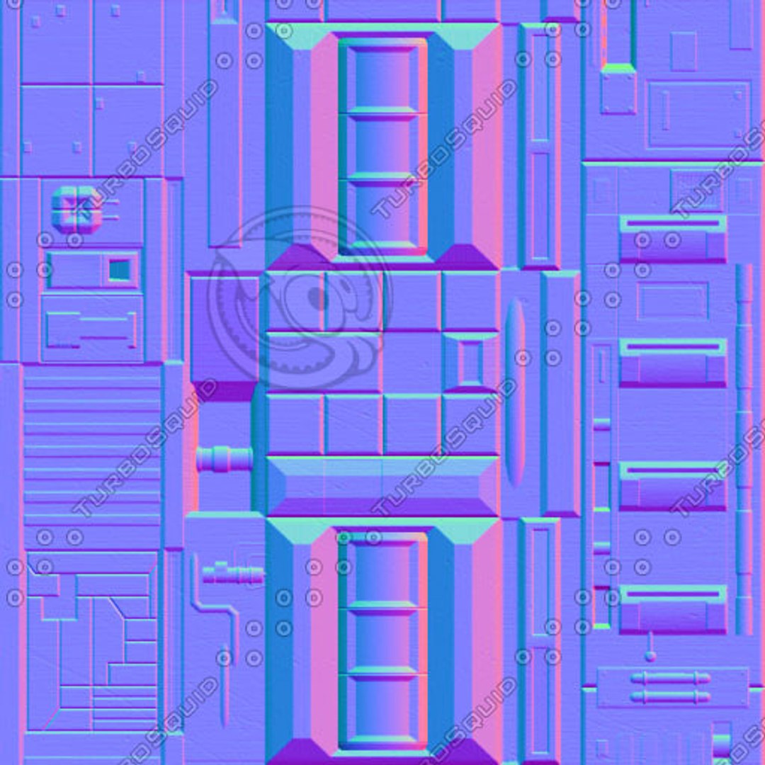 Sci-Fi textures pack - TurboSquid 756750