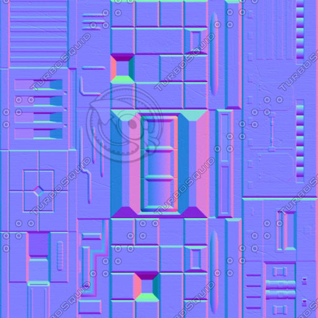 Sci-Fi textures pack - TurboSquid 756750