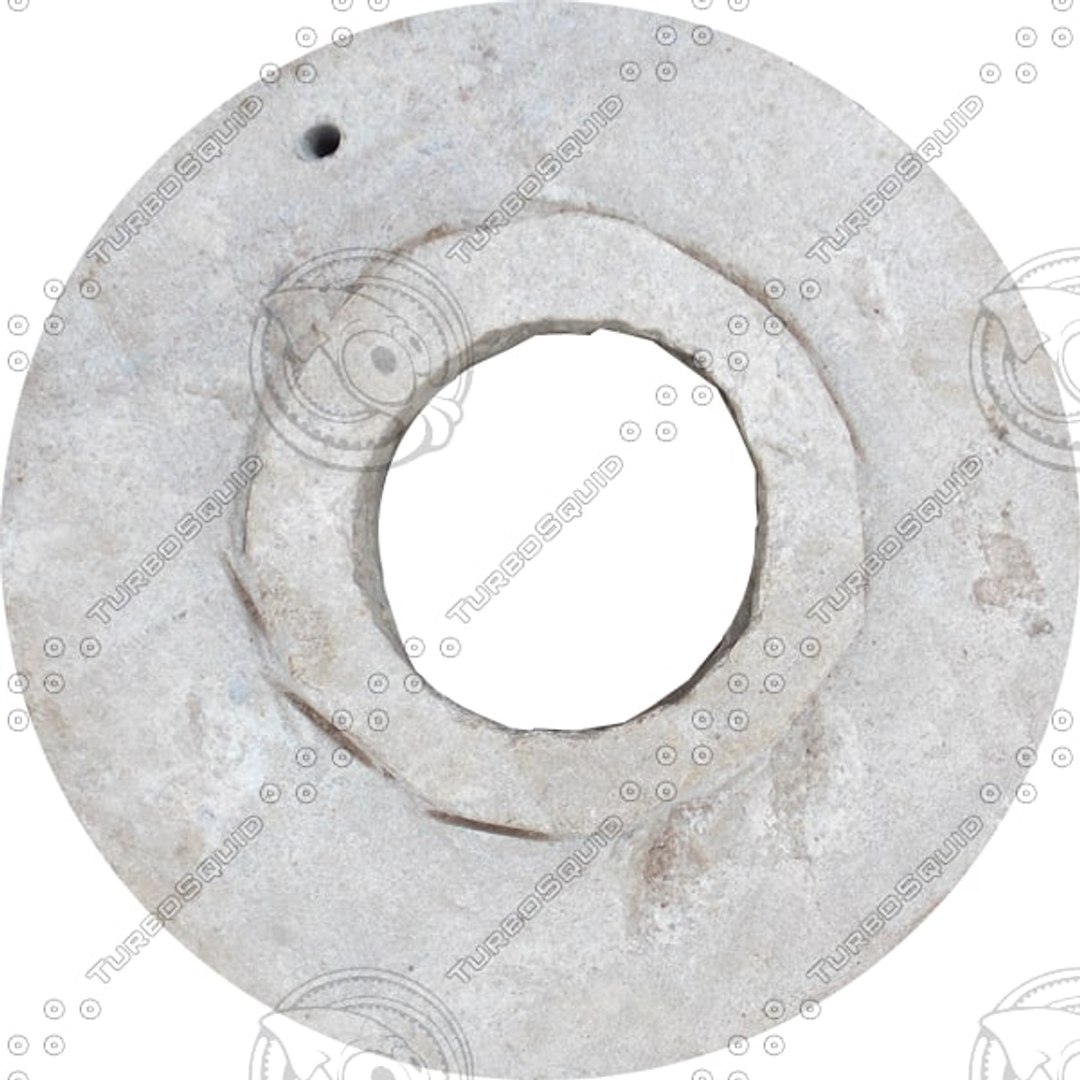 Round Stone Grinder 2 - TurboSquid 775215