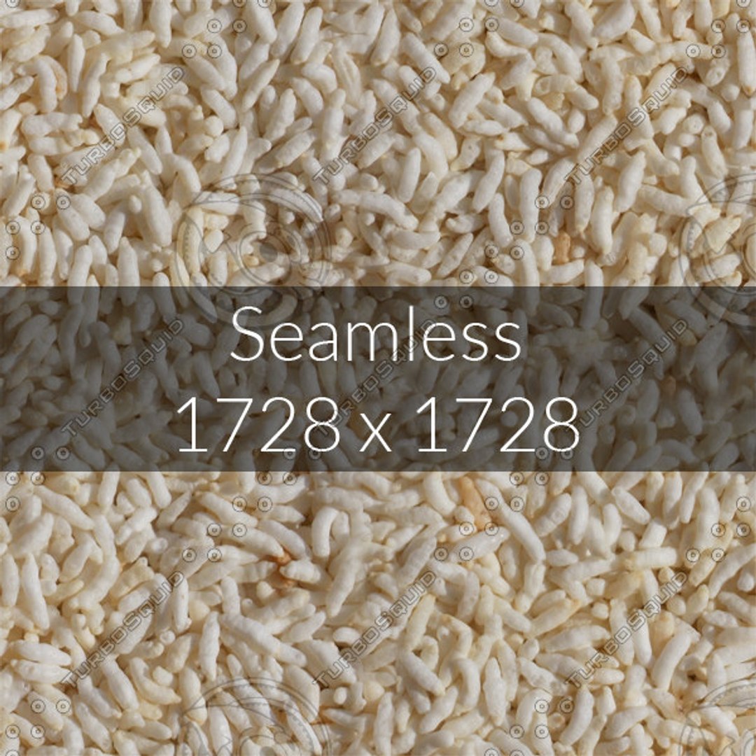 Backed Rice Texture Map - TurboSquid 784320