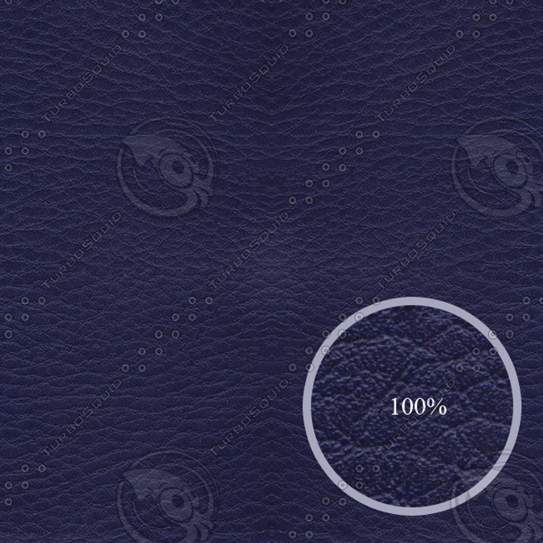 Blue Leather Texture Map - TurboSquid 796450