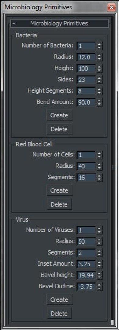 Microbiology Primitives(1) - TurboSquid 757256
