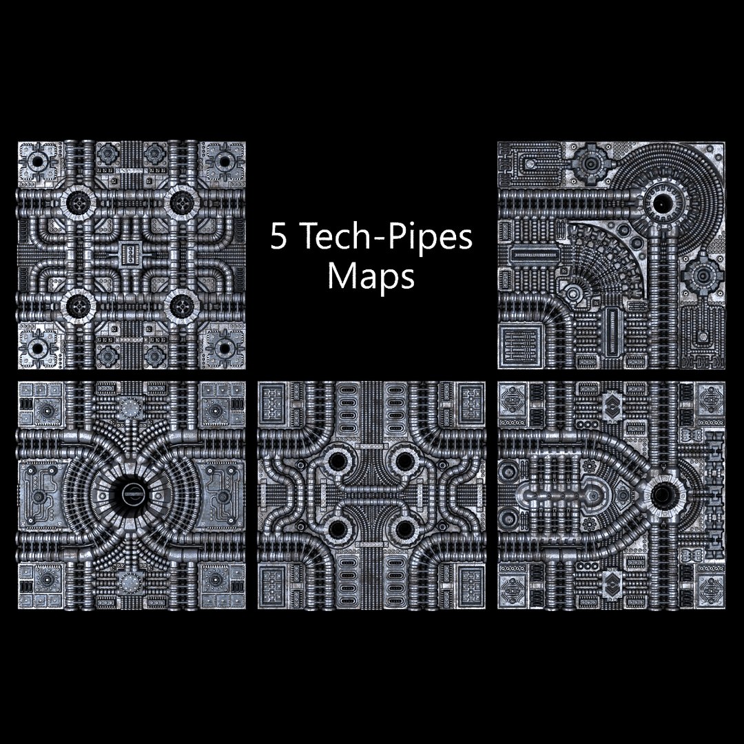 MT Tech 101 Maps - TurboSquid 808012