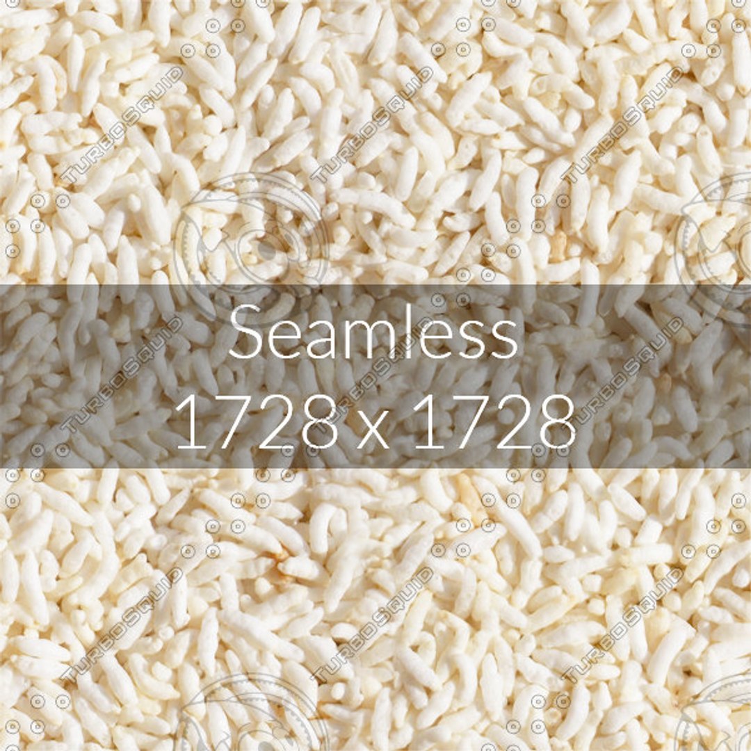 Baked rice texture map 03 - TurboSquid 784323