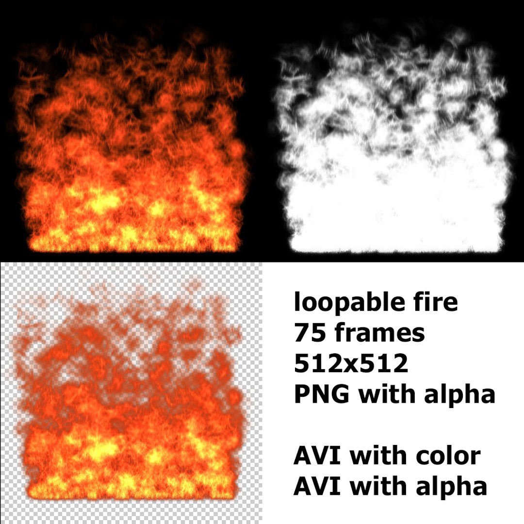Fire_animation - TurboSquid 806543