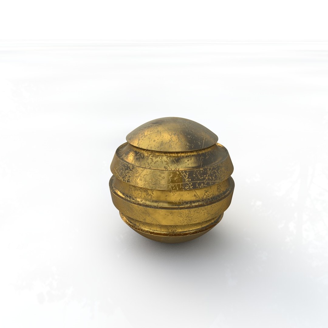 3d Model Gold Materials