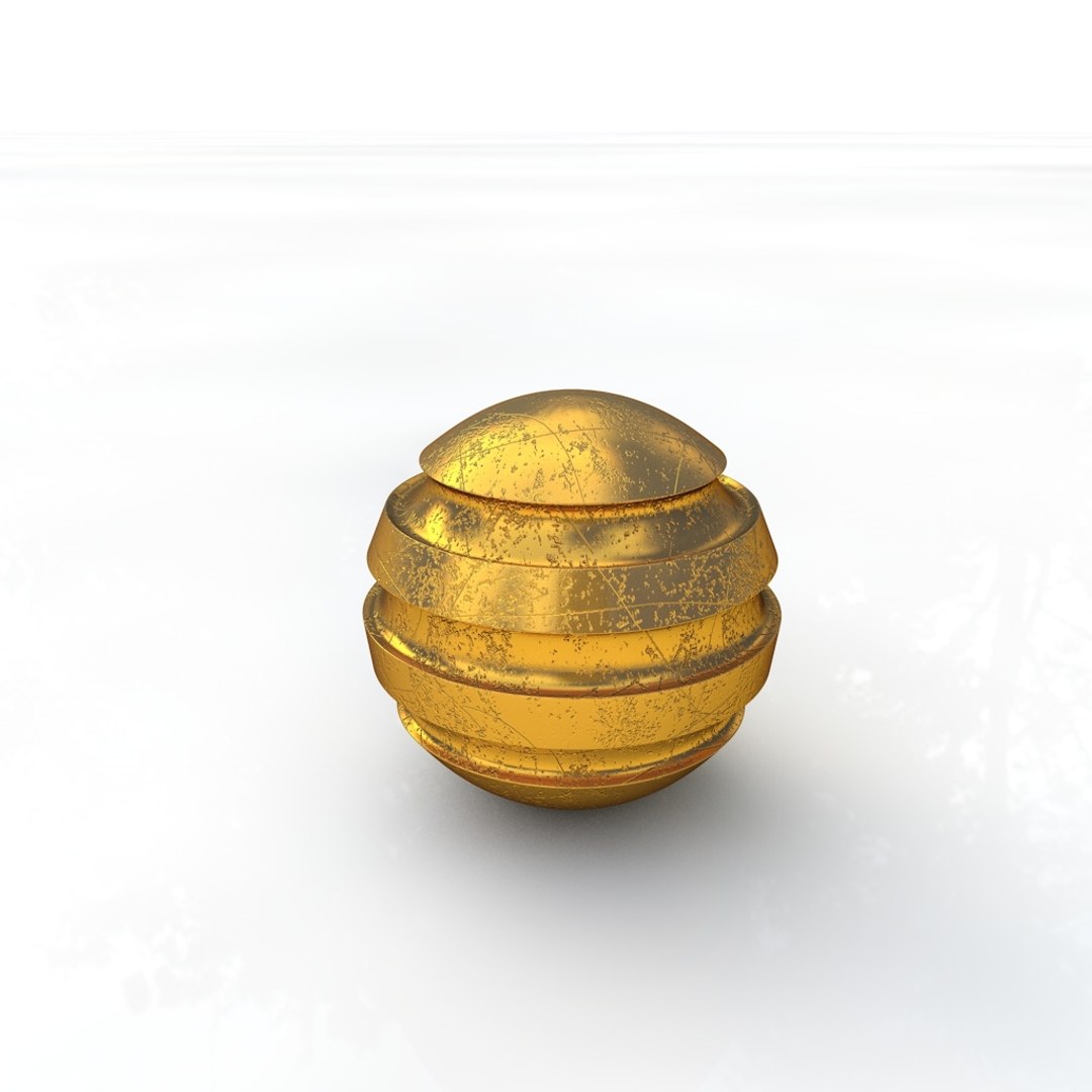 3d Model Gold Materials
