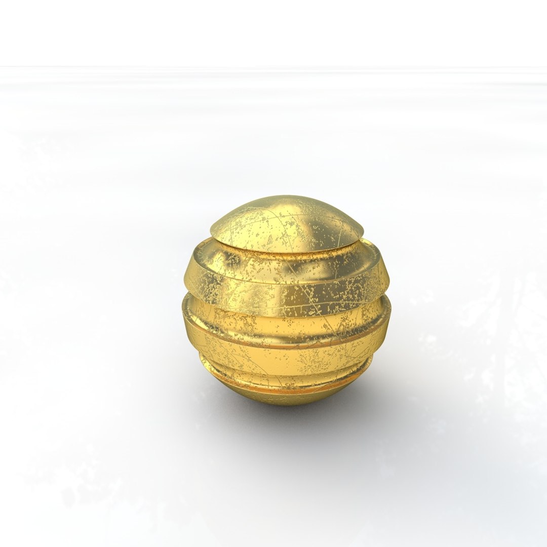 3d Model Gold Materials