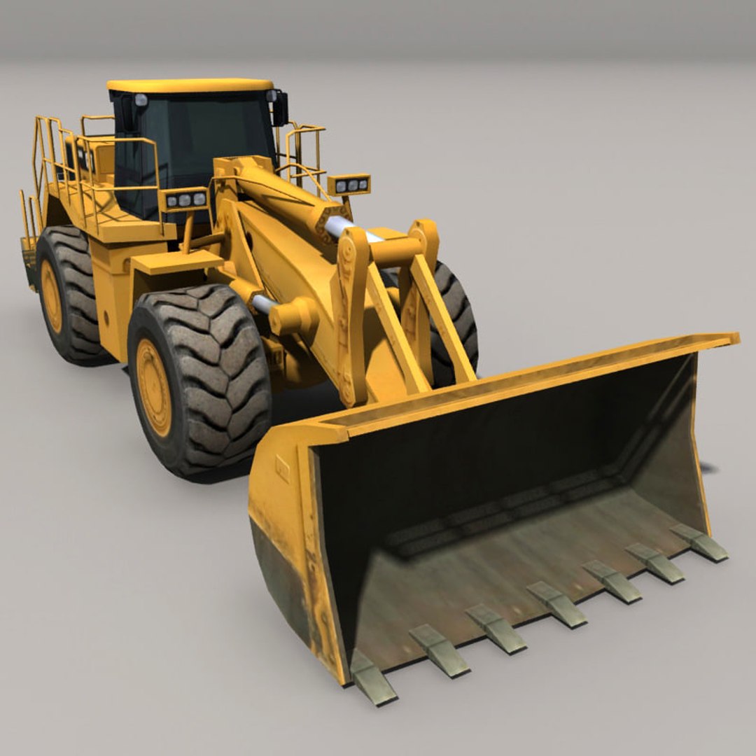 988h 988 Loader 3d Model