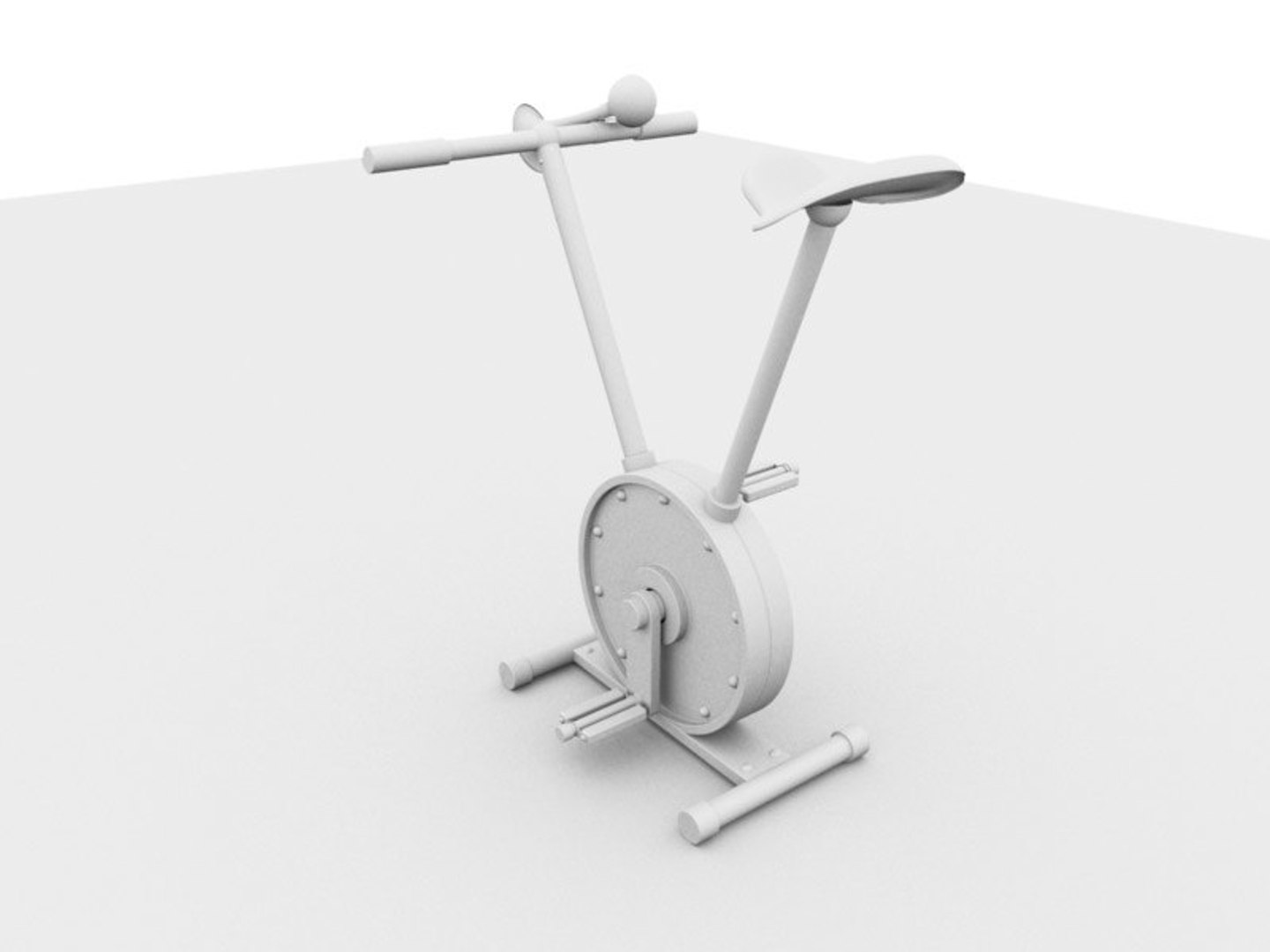 Spinning Bike 3d Dxf