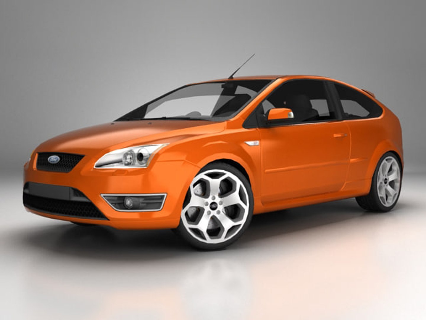 focus materials car 3d max