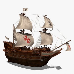 3D Caravel Models - Browse & Download Formats - TurboSquid