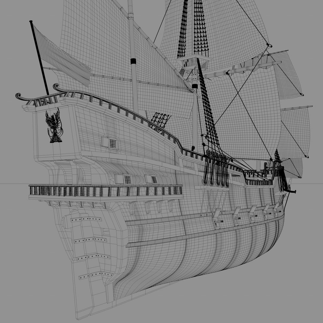 Invictus Ship 3d Model