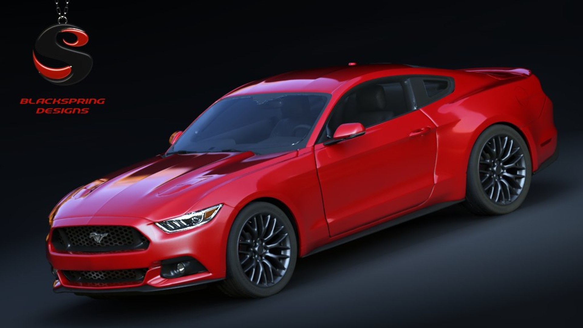maya mustang gt 2015
