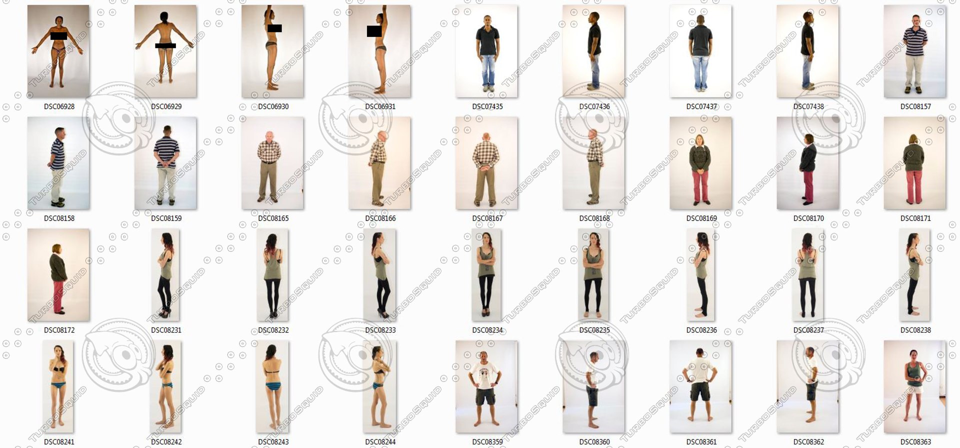 Human Reference Photos - TurboSquid 878390