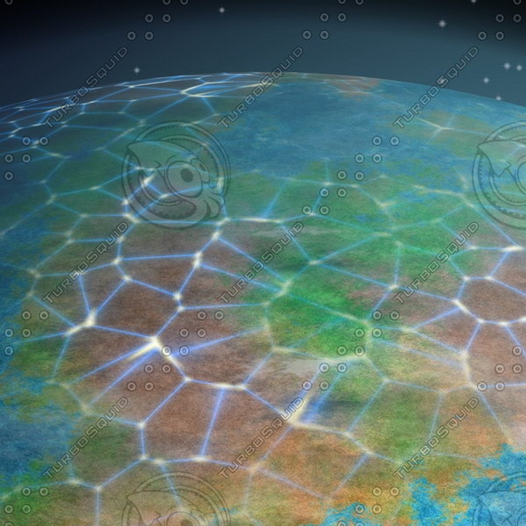 Network On Planet 10x Textures - TurboSquid 883155