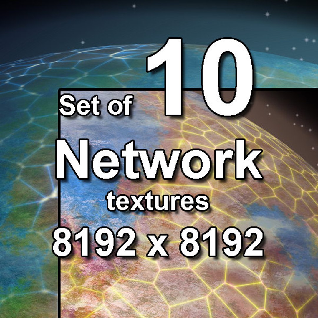 Network On Planet 10x Textures - TurboSquid 883155