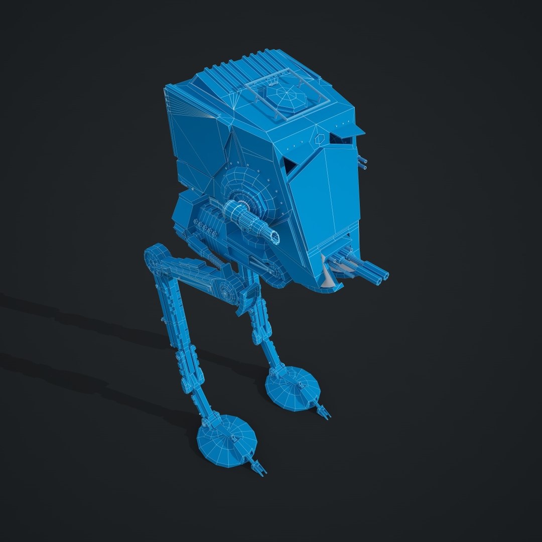 3d At-st Walker Model
