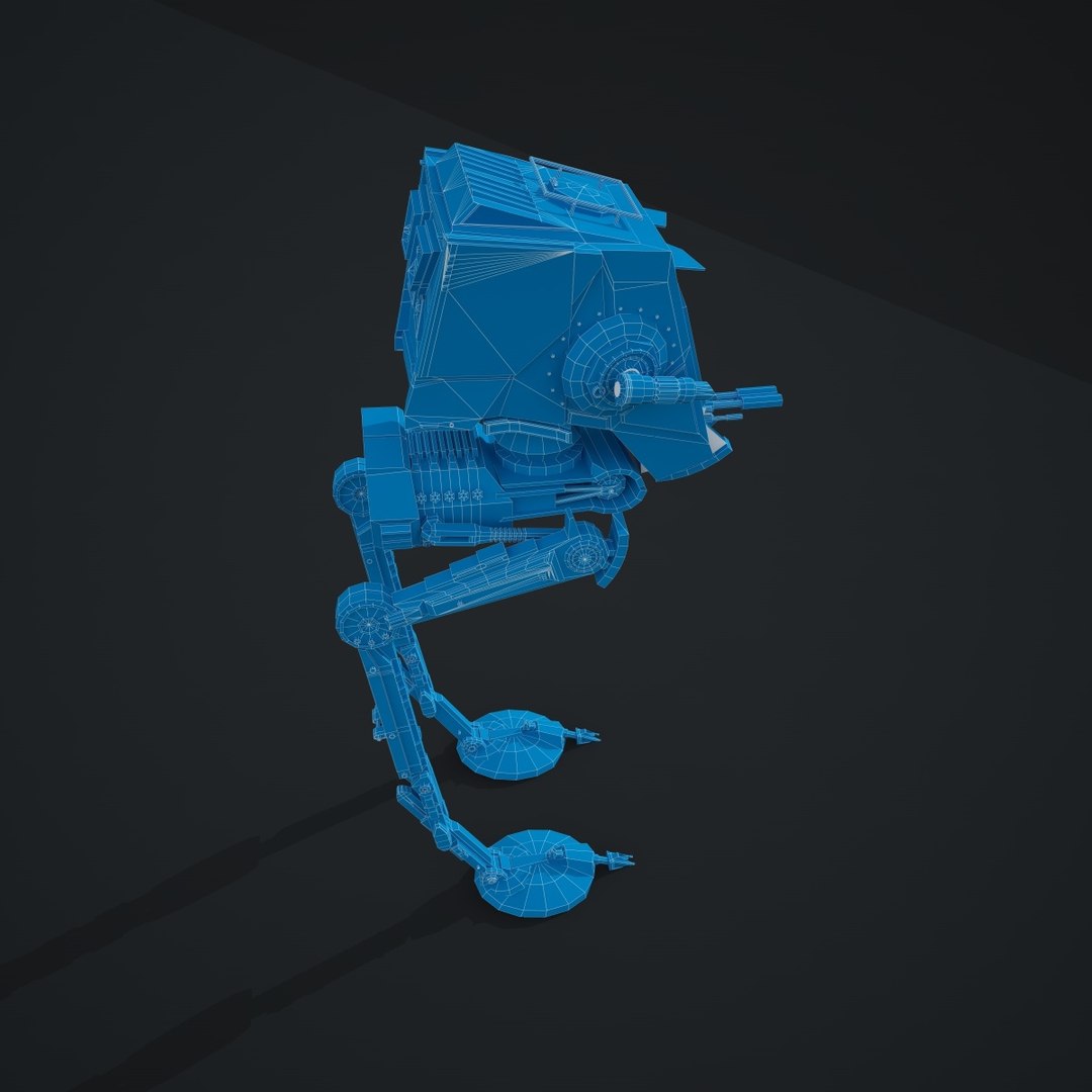 3d At-st Walker Model
