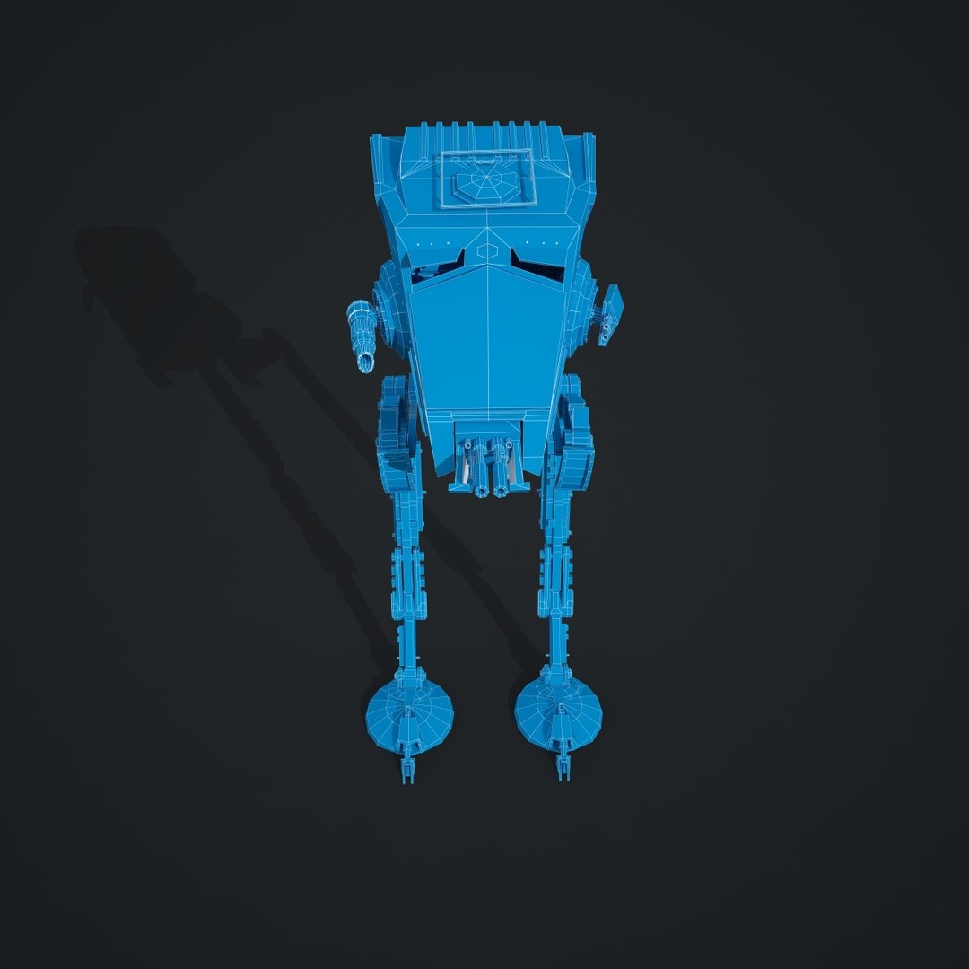 3d At-st Walker Model