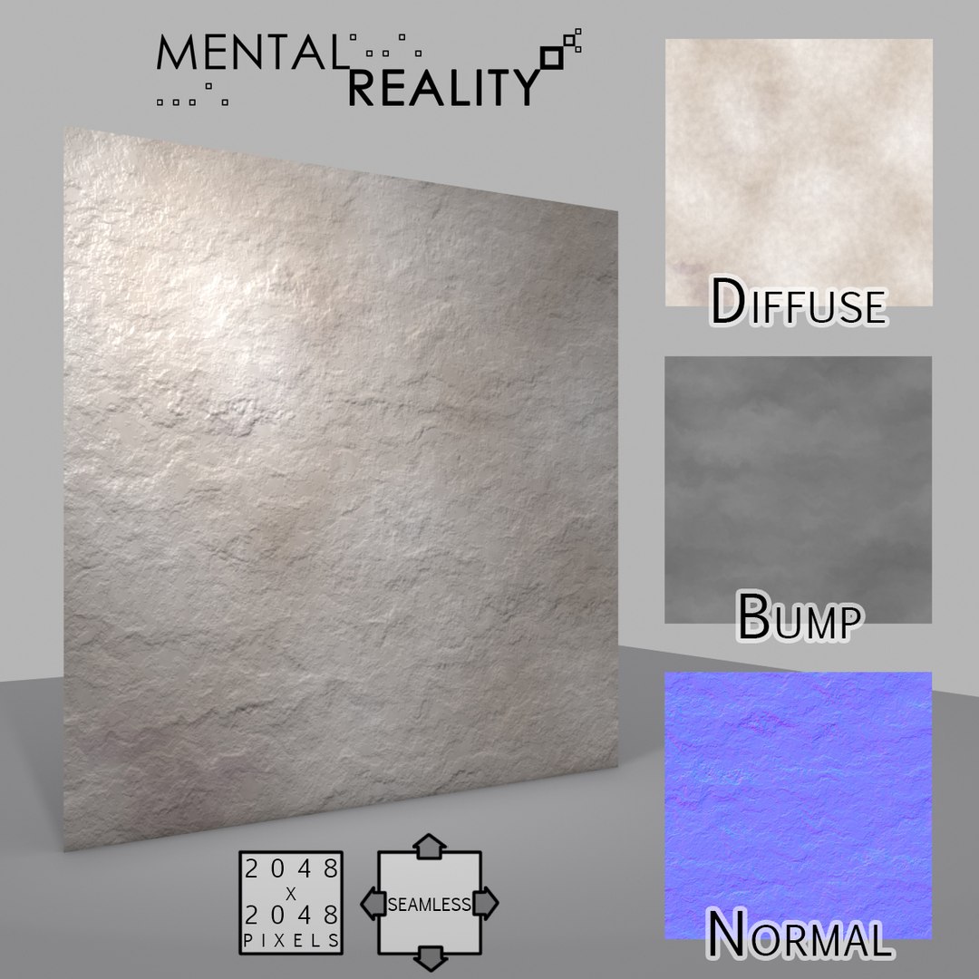 20 High Resolution Seamless Concrete Textures - TurboSquid 901310