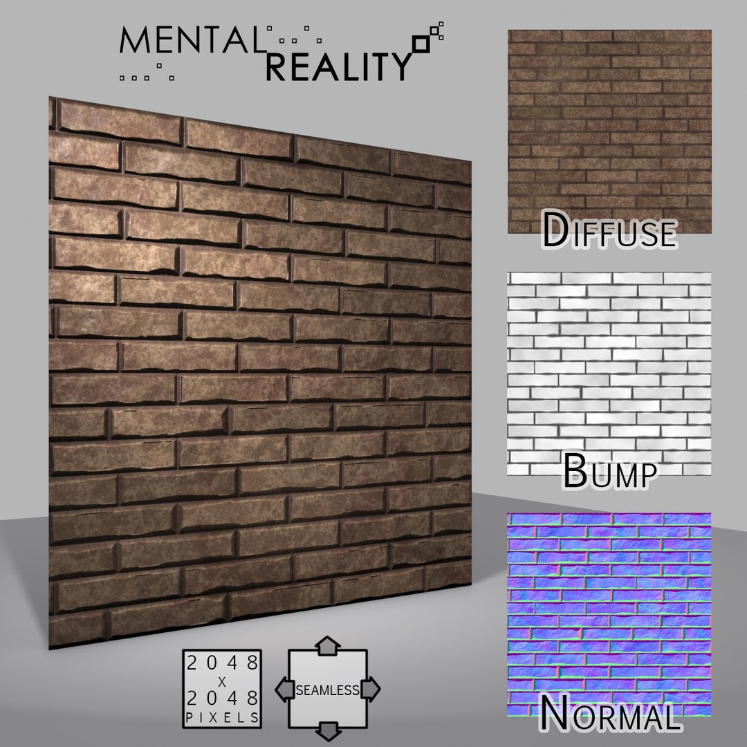 20 High Resolution Seamless Brick Textures - TurboSquid 904539